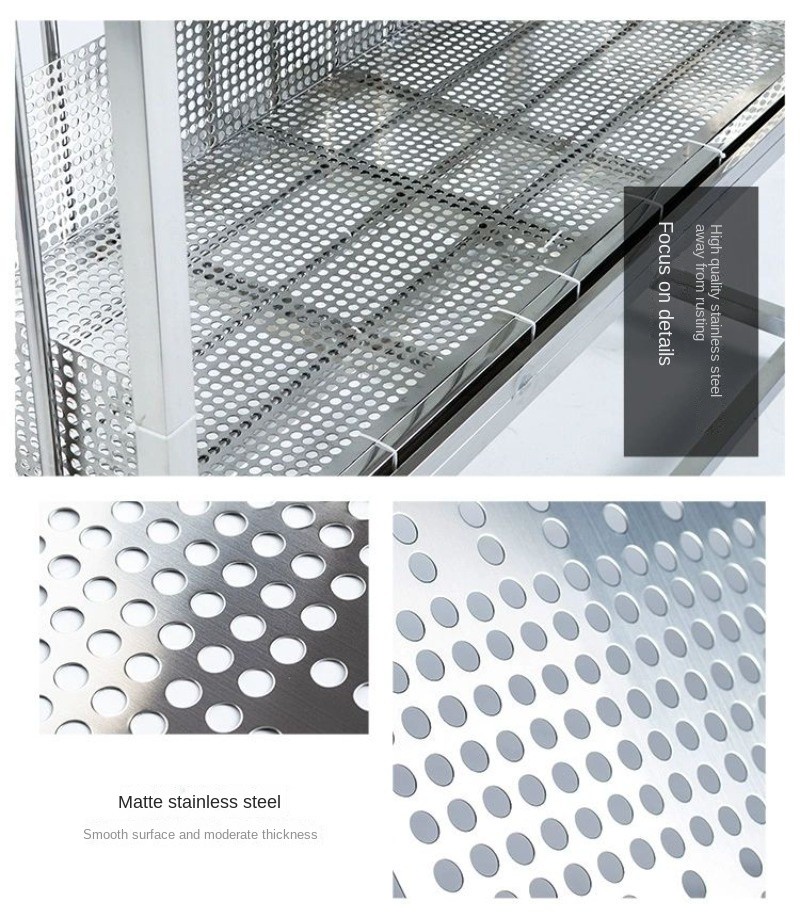 Thick 304 Stainless Steel Balcony Anti-Fall Base Plate Security Window ...
