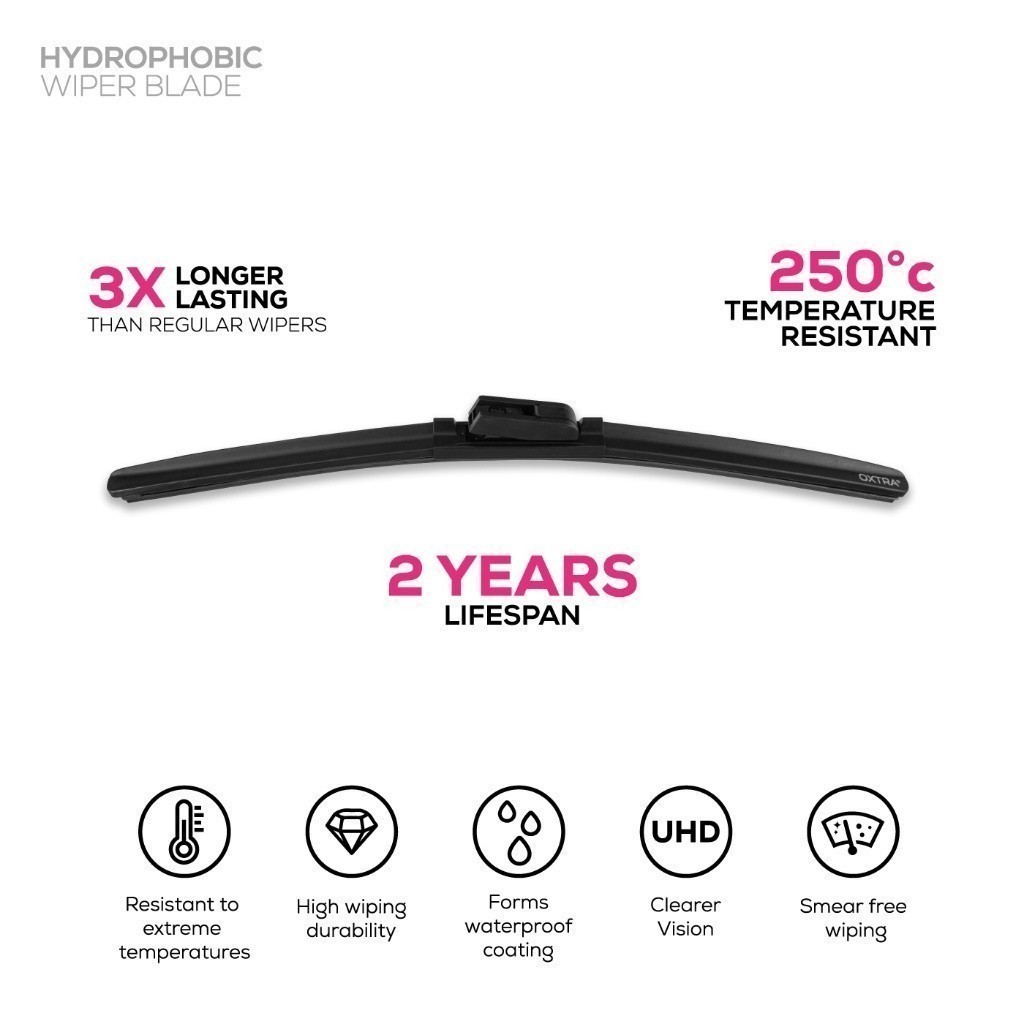 [TOP BYD WIPER] Trapo Hydrophobic Wiper Blade BYD Top Model [Full Set ...