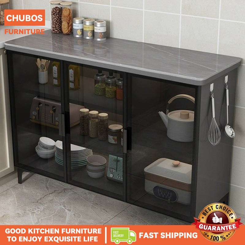 Kitchen Storage Cabinet Household Multifunctional Cutting Table Side ...