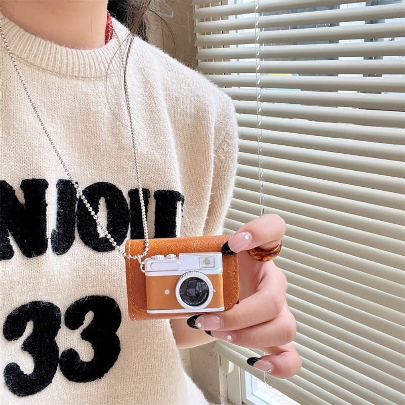 Pink Camera Dog Simple 3D Case for Samsung Galaxy Buds 2 3 Pro Live ...