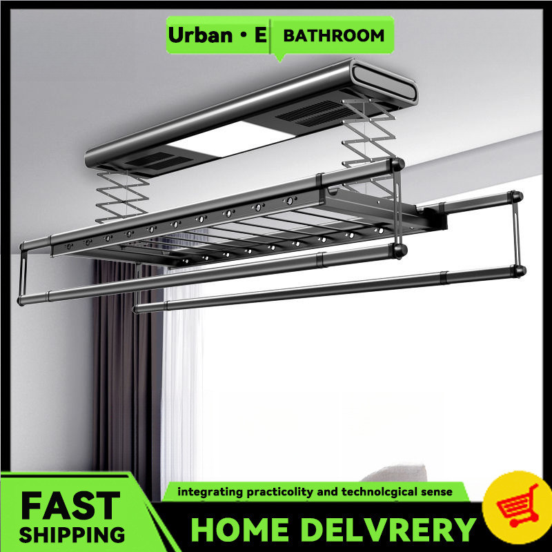 Automated Laundry Rack Smart Drying Rack Silent Clothes Hanger Auto ...