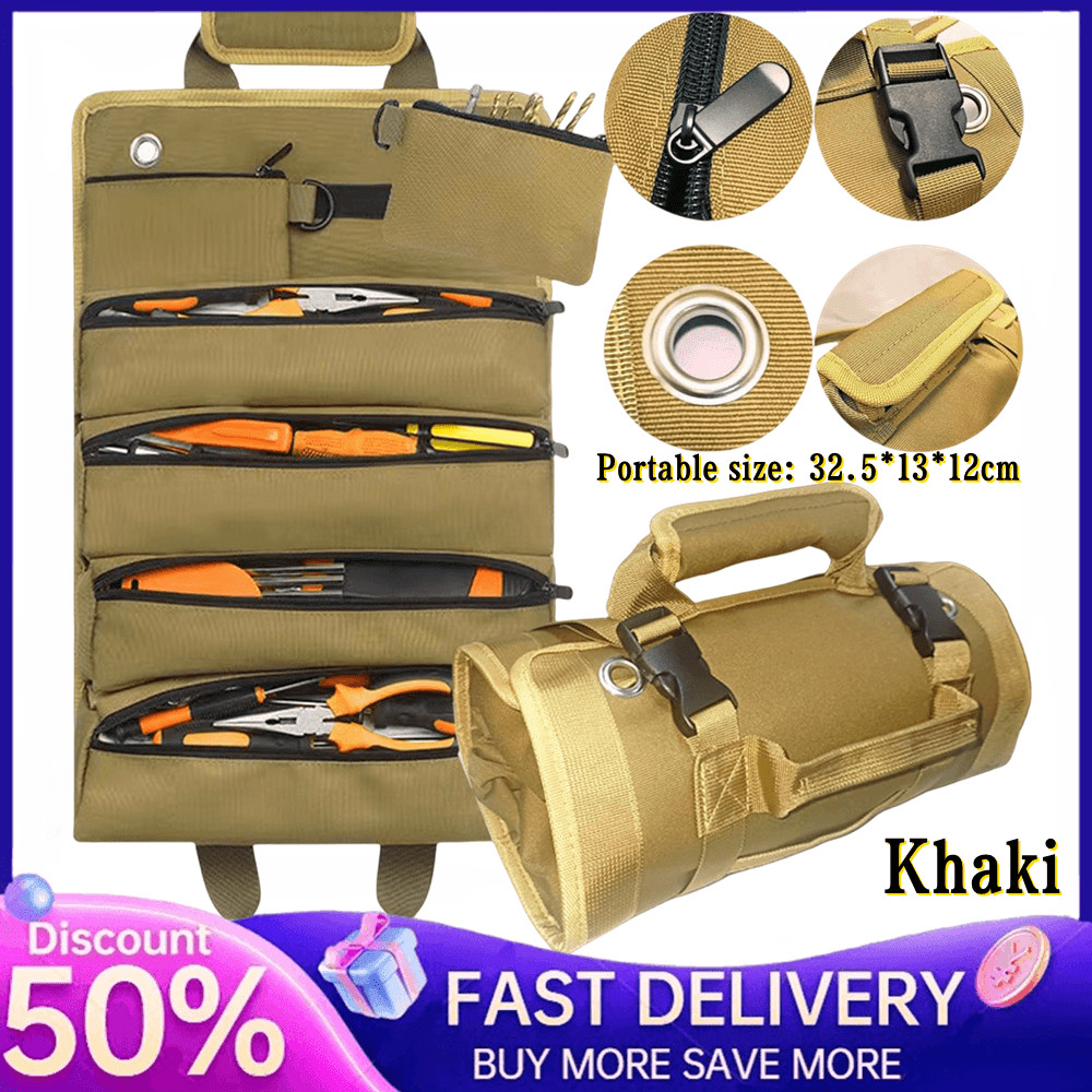 Tool Bag Organizers - Small Tool Bag , Heavy Duty Roll Up Tool Bag ...