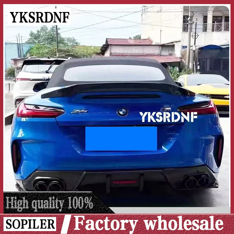 G29 TRD Style FRP/ Carbon fiber Rear Spoiler For BMW Z4 Rear Trunk ...