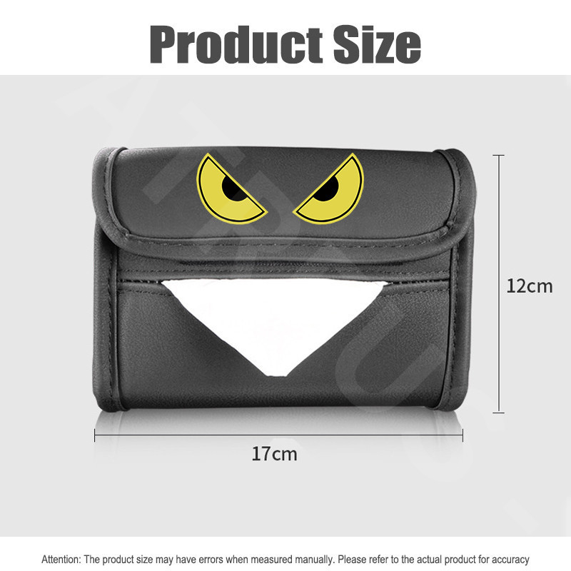 Renault Car Tissue Box Auto Sun Viso Leather Paper Towel Holder Storage ...
