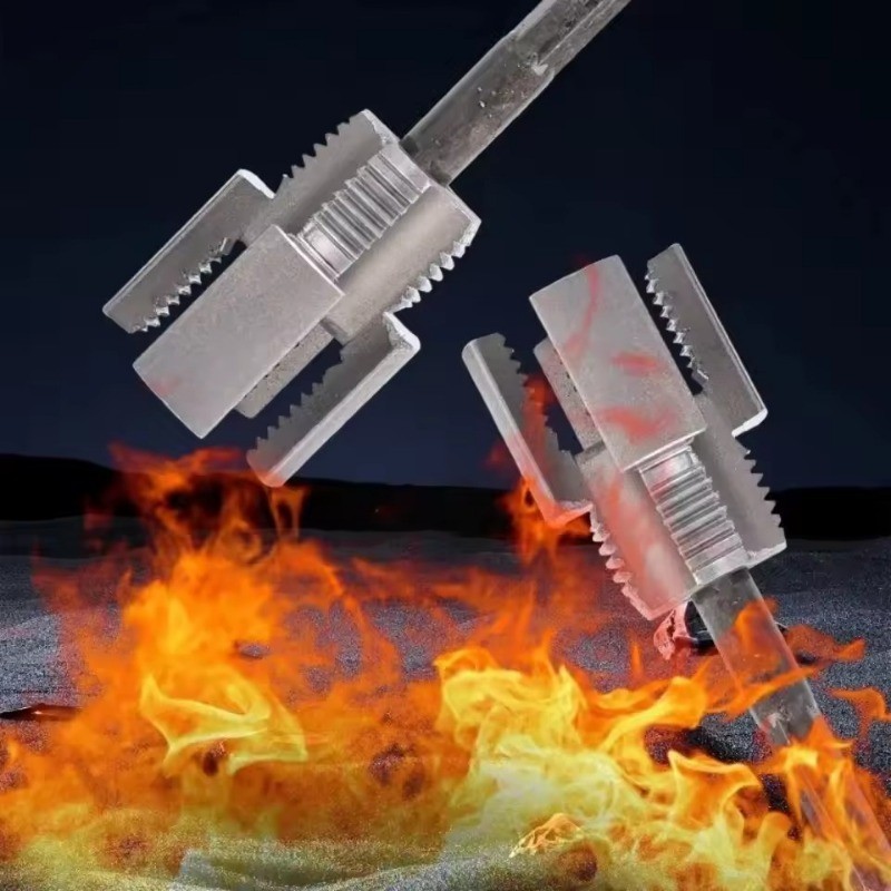 1/2Sets All-in-one Pipe Threading Tool - Internal External Rethreading ...