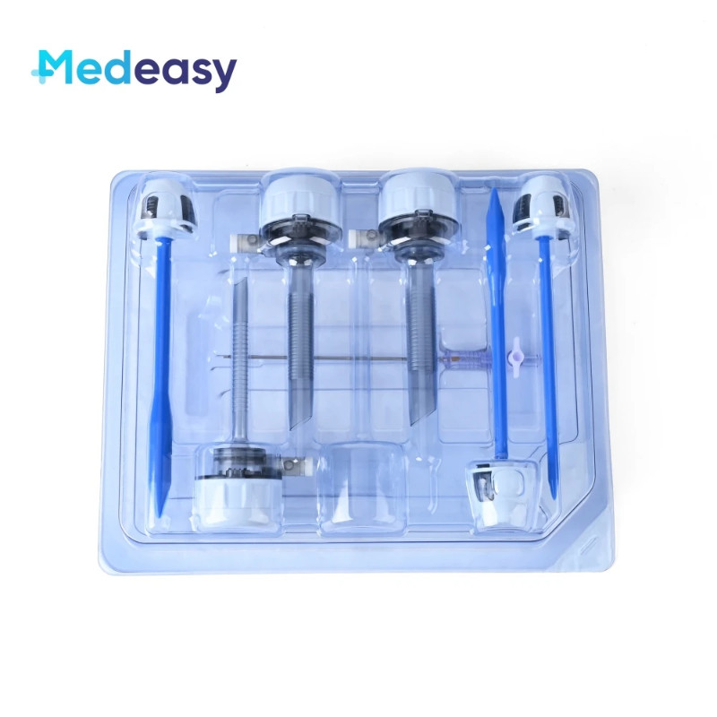 Laparoscopic Disposable Bladeless Trocar Set 5mm 10mm 12mm Disposable ...