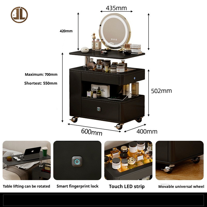 SP Dressing Table Movable Dressing Table Desk Two-in-one Small ...
