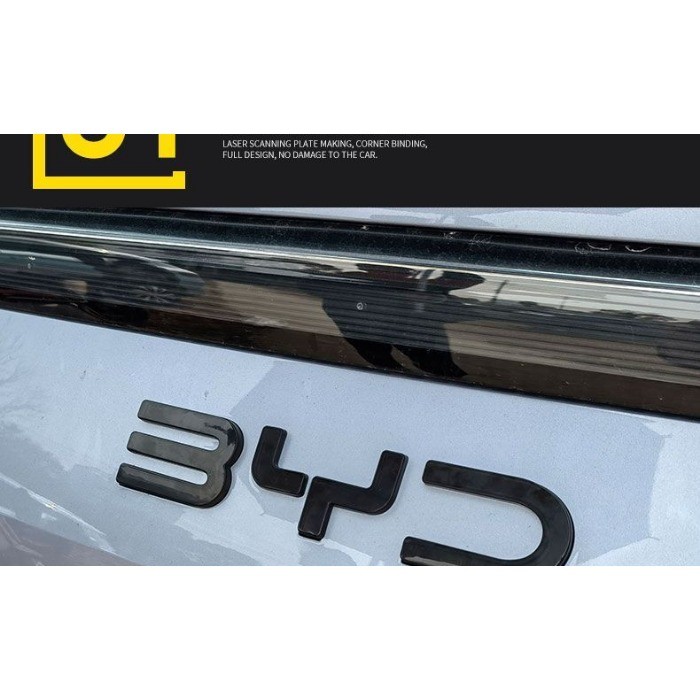 BYD SEALION 7 EV Dedicated Car Label Patch Black Samurai Blackened BYD ...