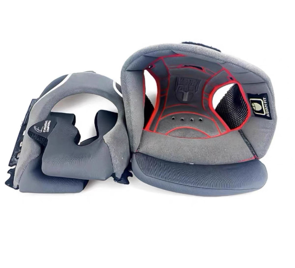 Agv Helmet Accessories K1 K3SV K5 Full Helmet Lining Liner Duct Chin ...