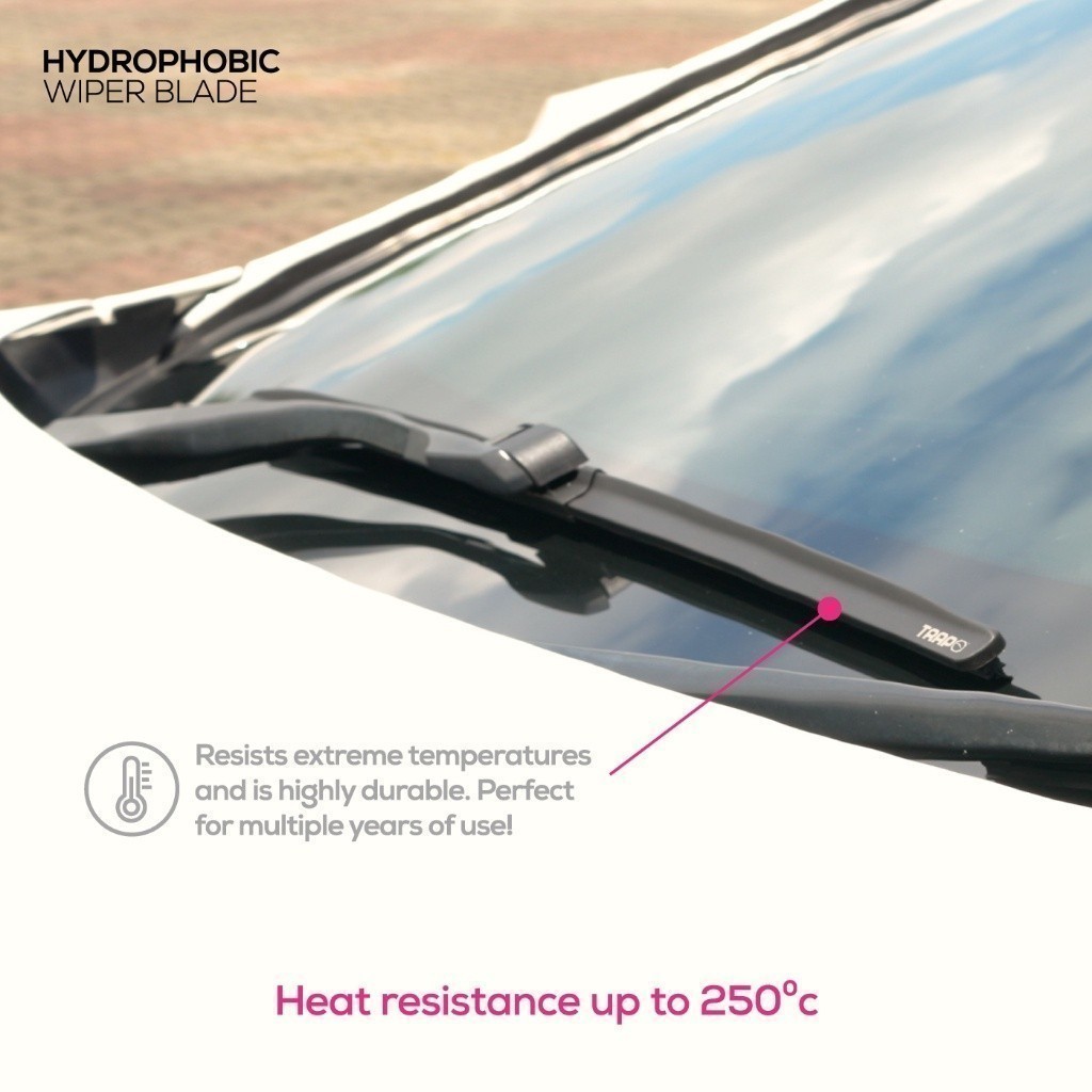 Trapo Hydrophobic Wiper Blades [FRONT WIPER] windshield windscreen ...