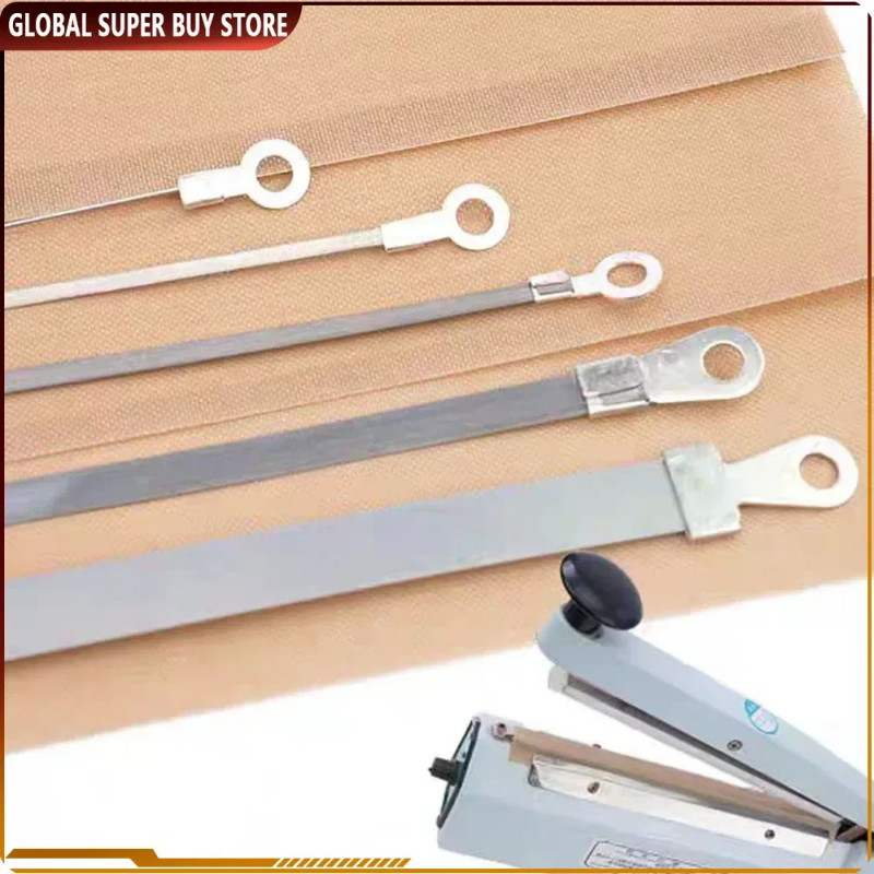 10Pcs a Pack Impulse Sealer Heat Wire Element Strip 200/300/400/500mm ...