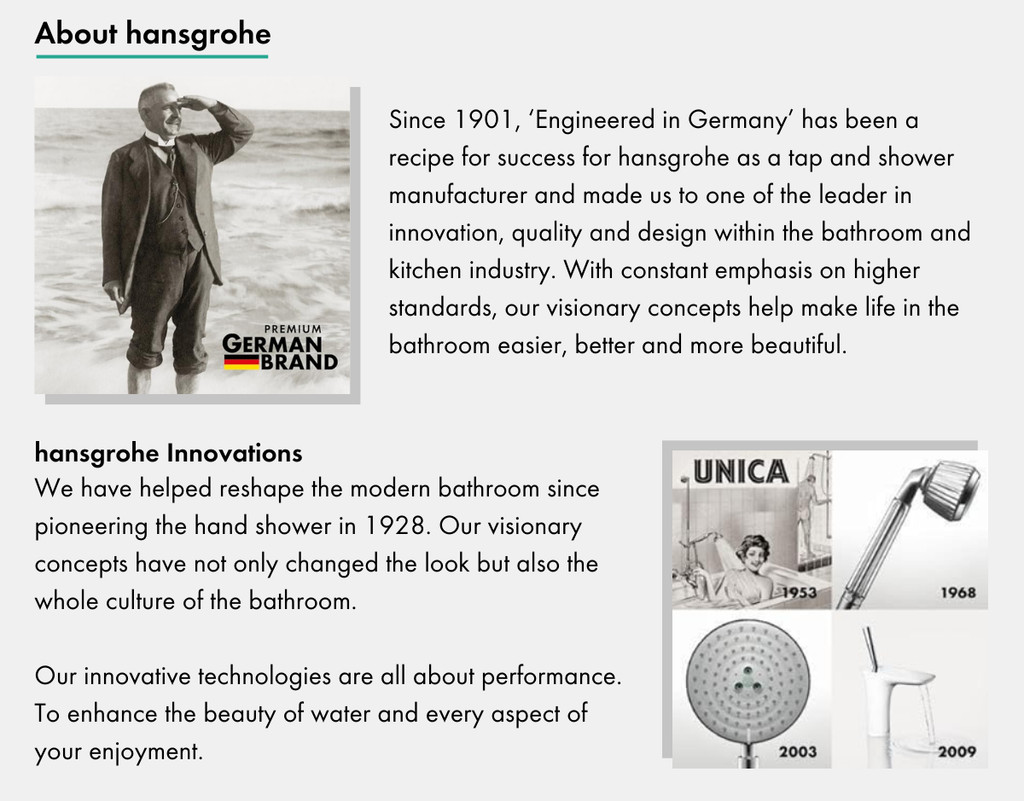 hansgrohe shower set Pulsify Select S - 3 spray types (PowderRain ...