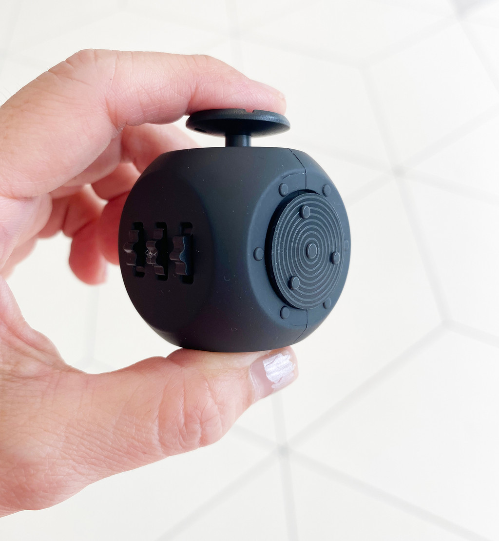 Pocket Round Fidget Cube Reduce Stress And Anxiety (RANDOM COLOR ...