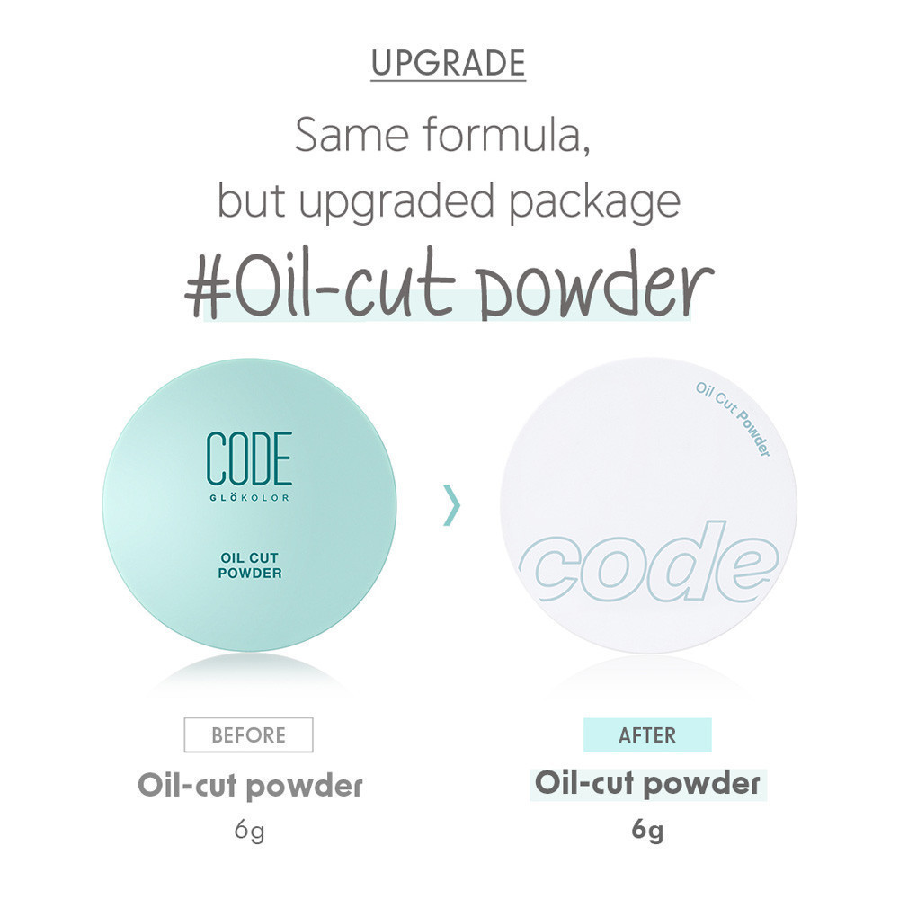 CODE GLOKOLOR Oil-cut Pact | Shopee Singapore