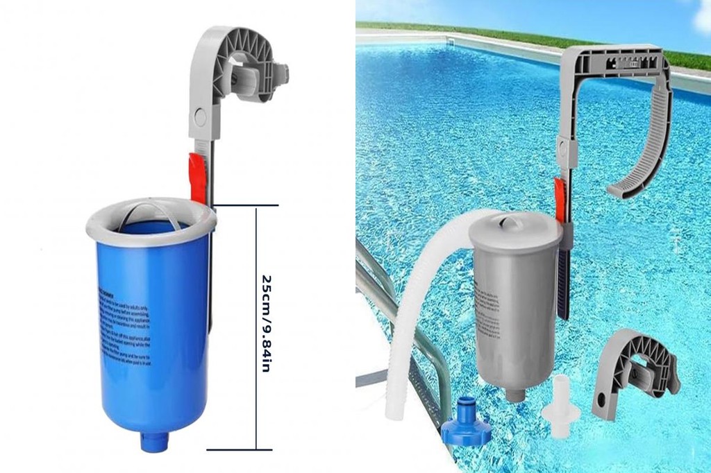 Yutan Auto Skimming Pool Surface Skimmer Pool Maintenance Time Saver ...