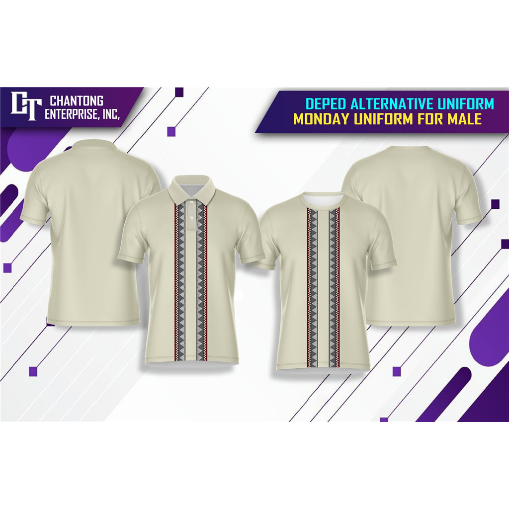 Deped Uniform 2025 Monday Uniform For Female Classroom-Based Personnel ...