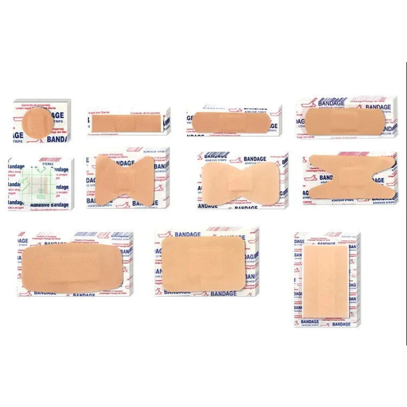 100pcs/lot Breathable Band Aid Waterproof Bandage First Aid Wound ...