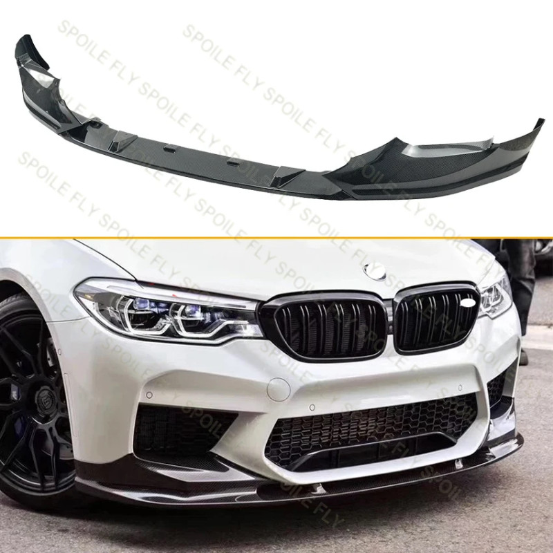 3X 2018 To 2020 For BMW F90 M5 M5C Car Front Bumper Lip Spoiler ...