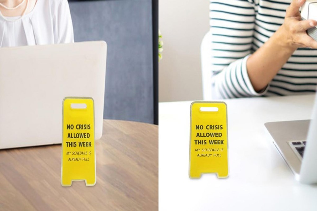 PEN| Funny Workplace Decor Funny Desk Sign Fun Office Desk Sign for ...