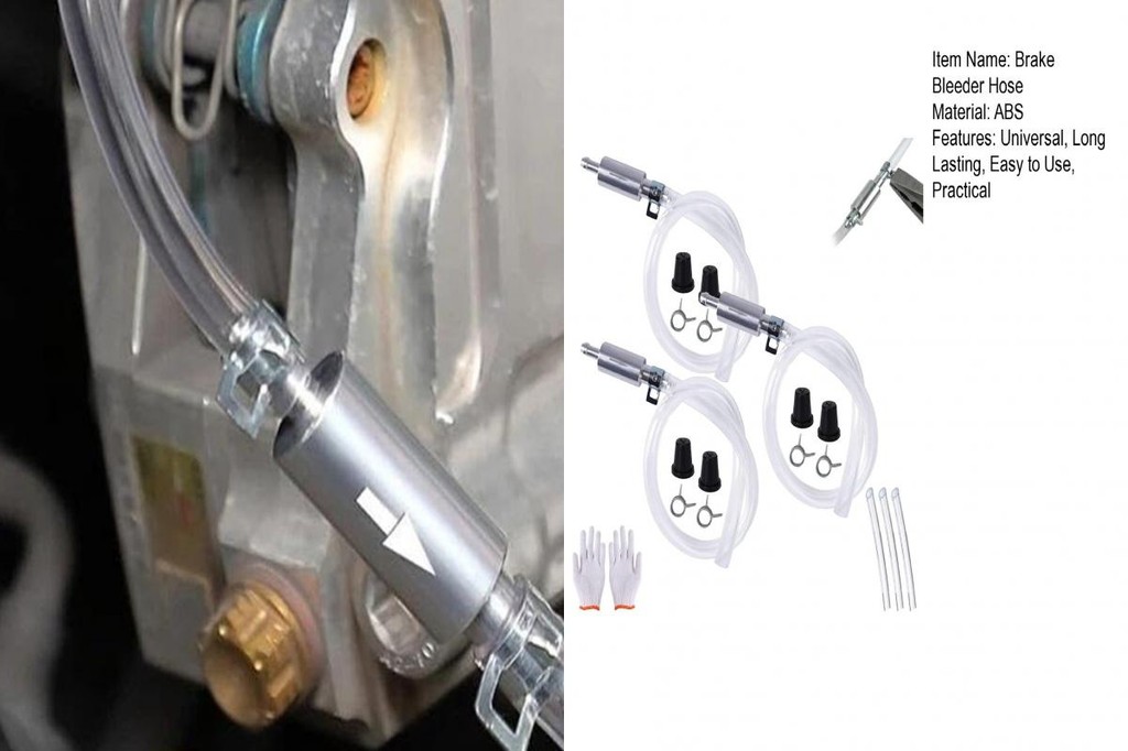 ang Quick Connection Brake Bleed Kit Brake Bleeding Tool Universal ...