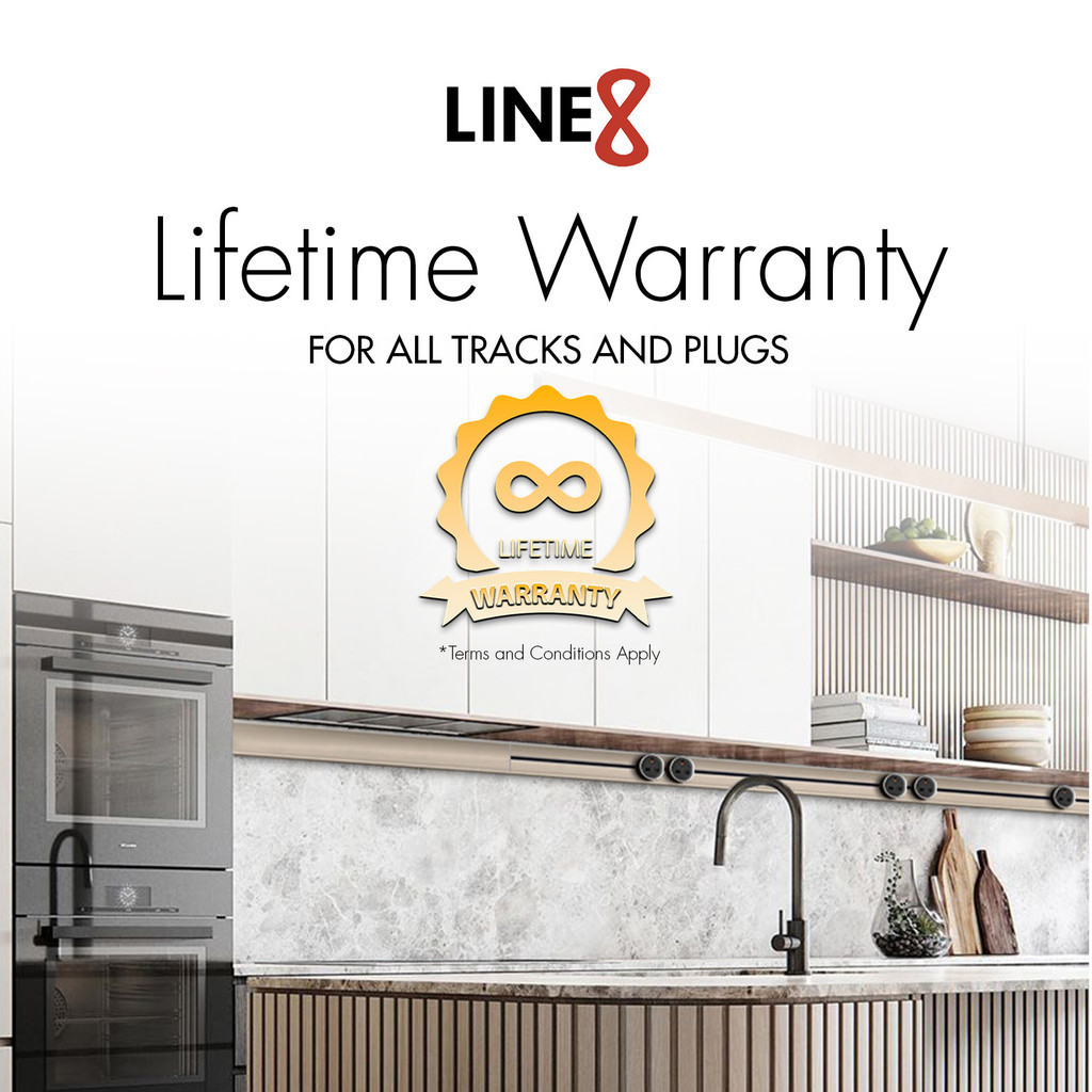 Line8 600mm Model S Surface Power Track (TRACK ONLY) | Shopee Singapore
