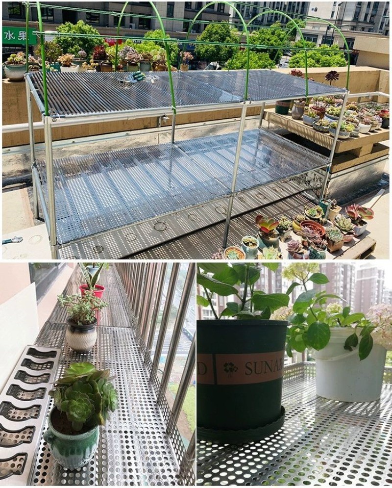 Thick 304 Stainless Steel Balcony Anti-Fall Base Plate Security Window ...