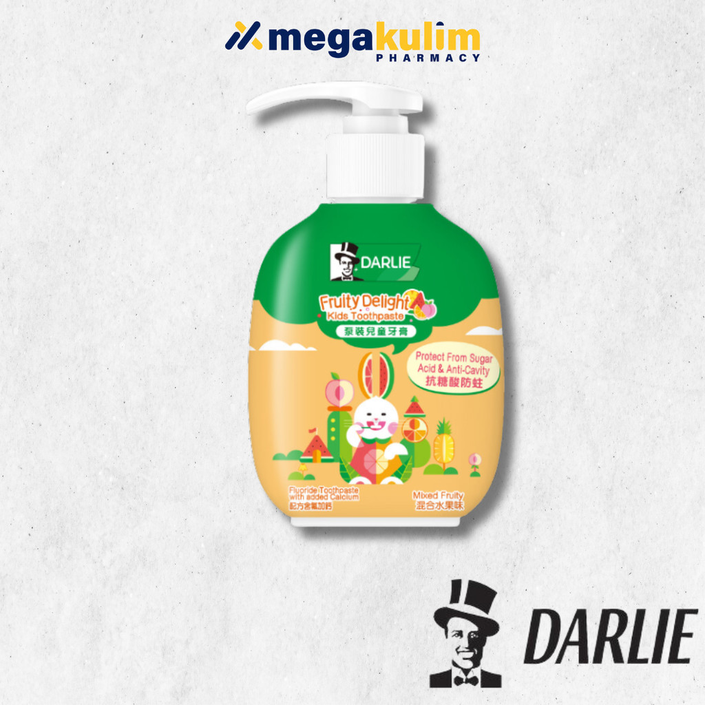 Darlie Kids Pump Toothpaste 120g (Fruity Delight) | Shopee Singapore