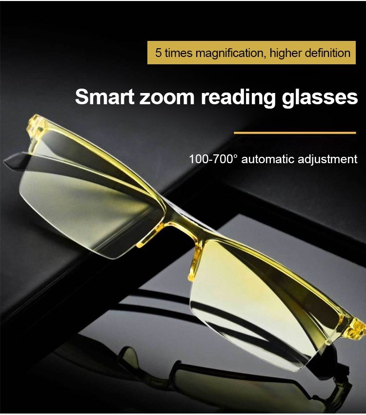 【🚚SG STOCK】Smart zoom gradient color reading glasses Presbyopic ...