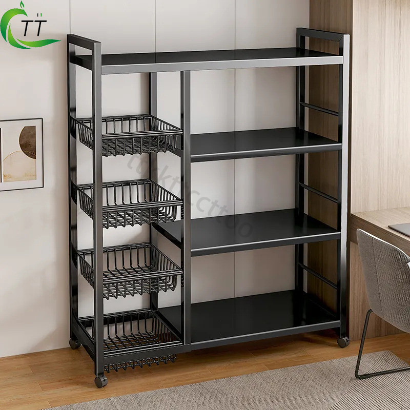 TTKK Kitchen Shelf Floor Multi-layer Household Fruit And Vegetable ...