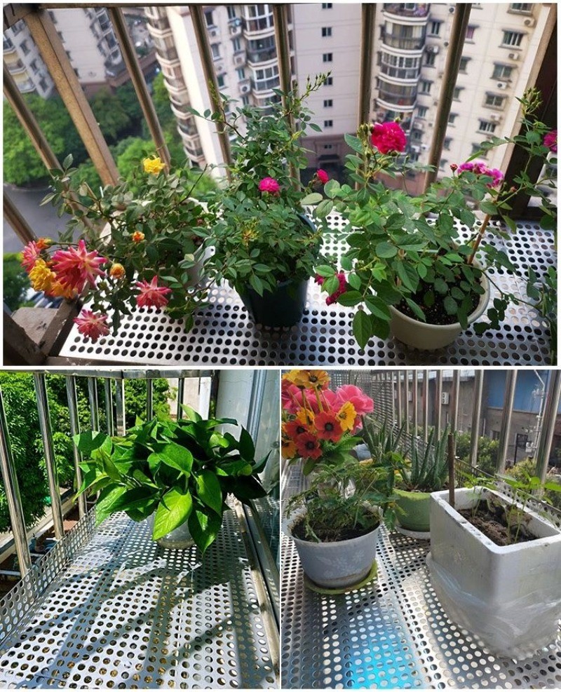 Thick 304 Stainless Steel Balcony Anti-Fall Base Plate Security Window ...