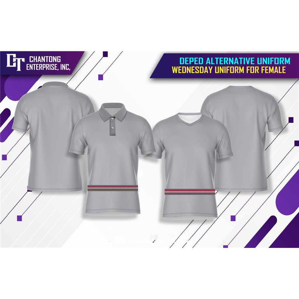 Deped Uniform 2025 Monday Uniform For Female Classroom Based Personnel