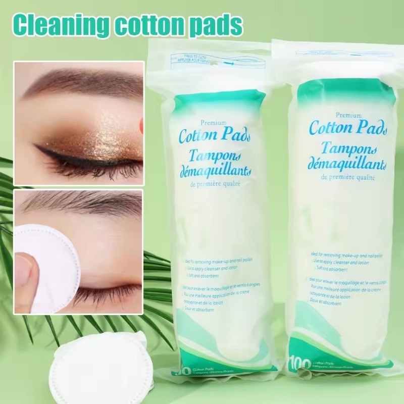 Disposable Makeup Remover Pads - for Daily Face Cleaning - Makeup Skin ...