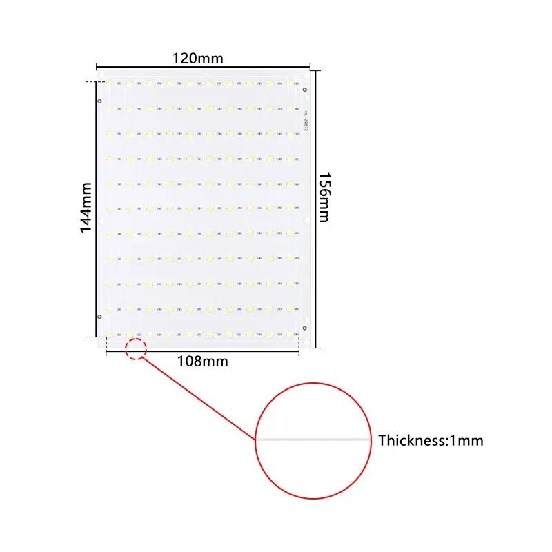 For Bambu Lab CMYK LED Backlight Board Lithophane Led Panel PLA Basic ...