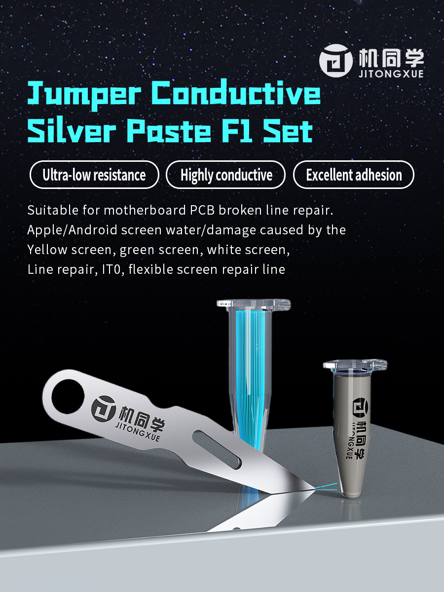 JTX LANRUI J9 YCS D11 MECHANIC NANO20 Jumper Solution Conductive Silver ...