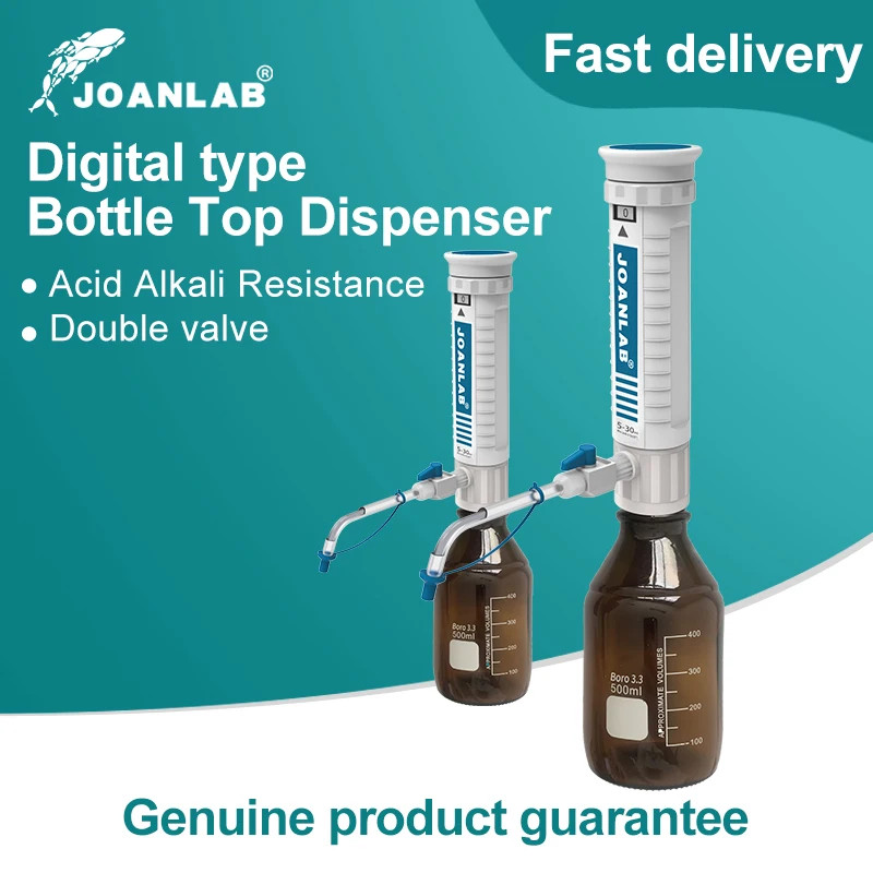 JOANLAB Bottle Dispenser For lab liquid handling Autoclavable ...