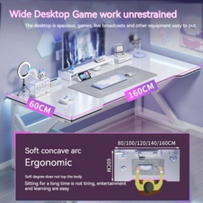 Computer Gaming Organiser Standing Girls Bedroom Office Organizer ...