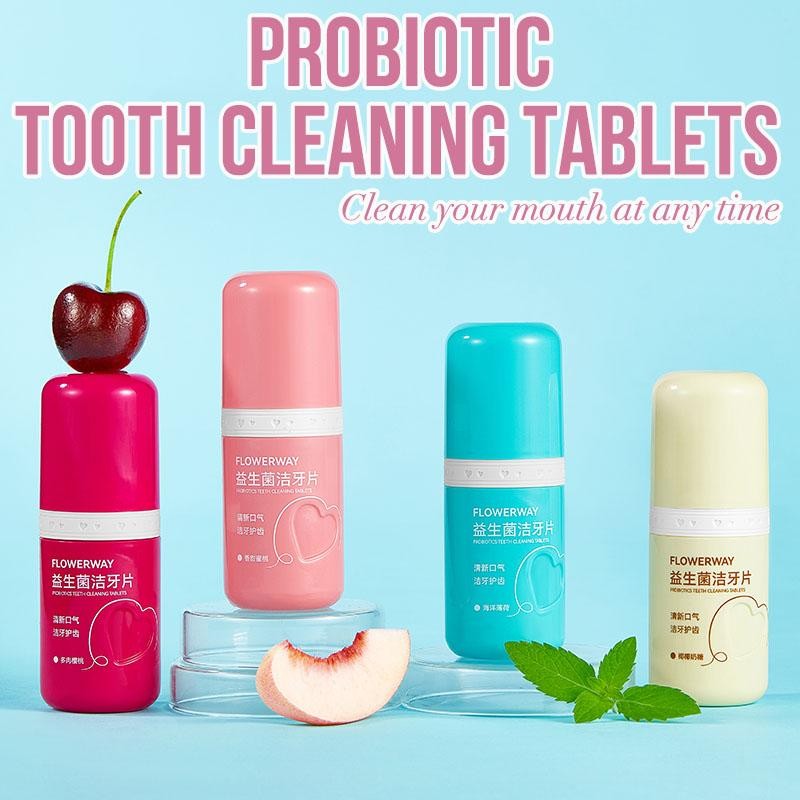 Oral Probiotic Cleansing Tablets for Fresh Breath and Clean Teeth ...