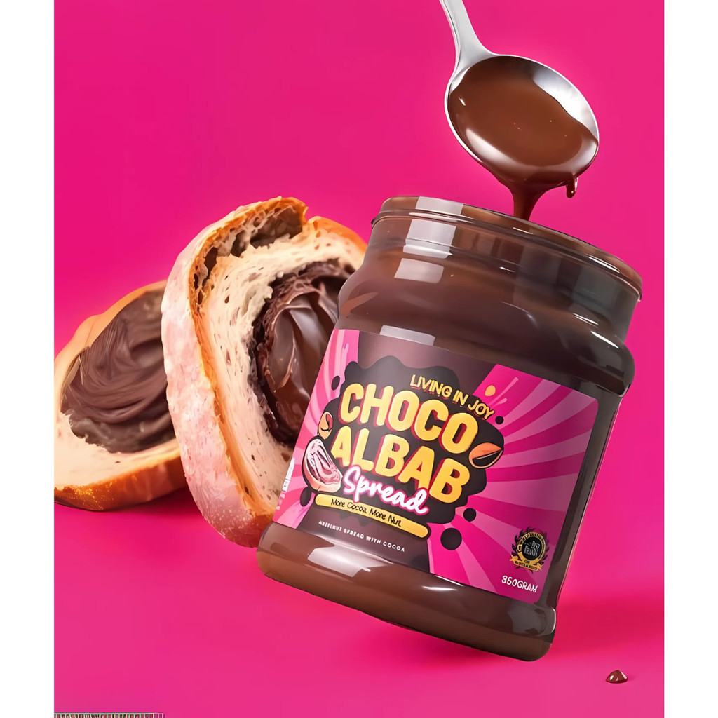 Choco Albab Choco Spread Hazelnut (350g) | Shopee Singapore