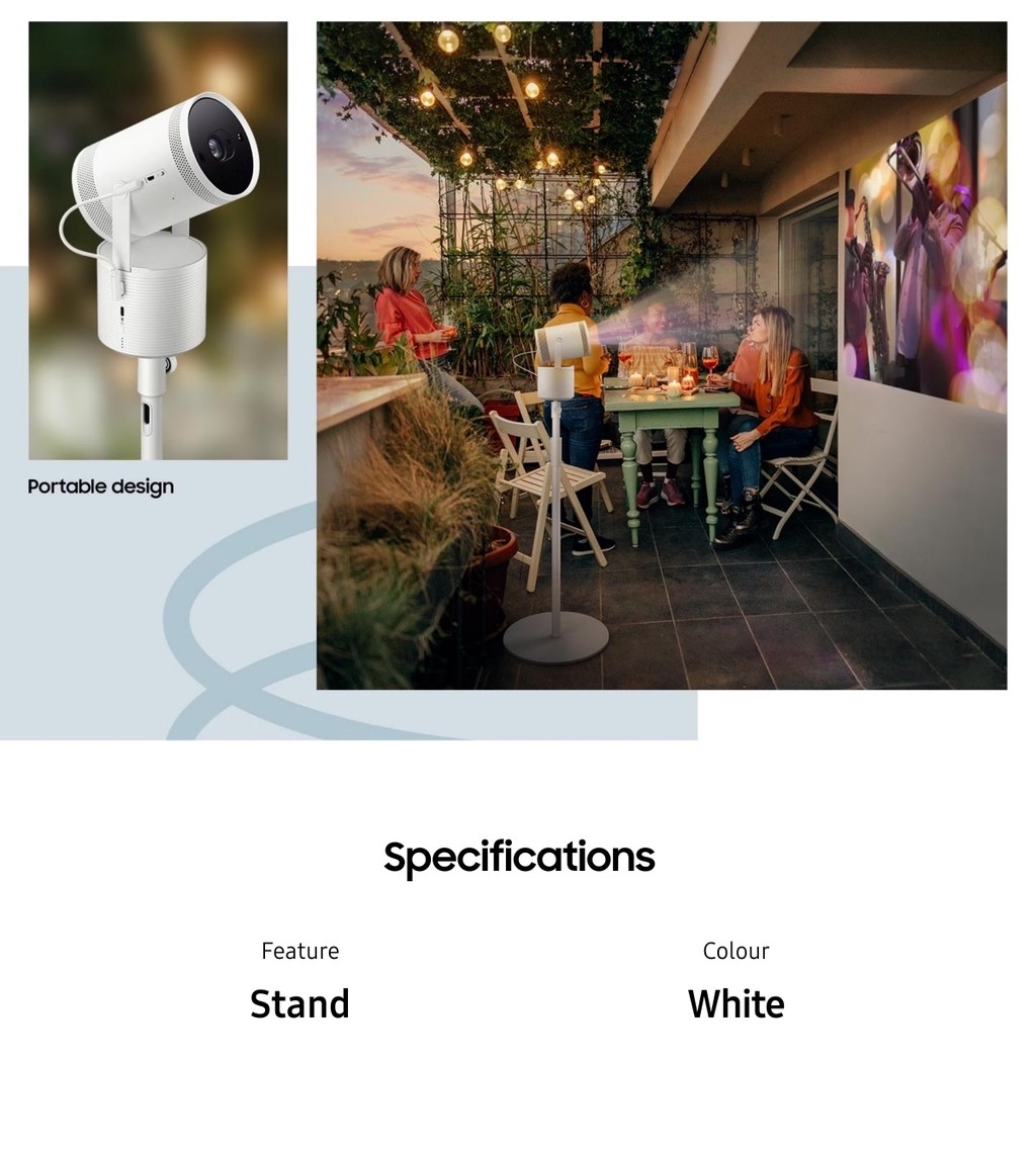 Samsung The Freestyle Stand VG-FSD3BW/XY | Shopee Singapore
