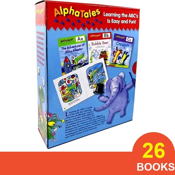 [SG Stock] Scholastic Alpha Tales Gift Box (26 Books) | Shopee Singapore