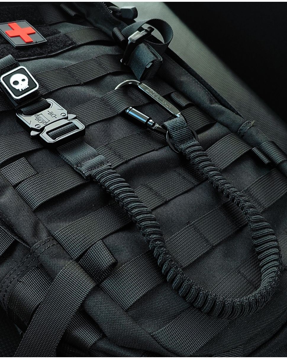 New Style Functional Cache Elastic Keychain Outdoor Mountaineering Anti ...