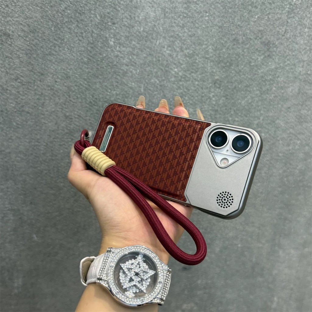 Borderless magnetic triangular diamond pattern leather suitable for ...