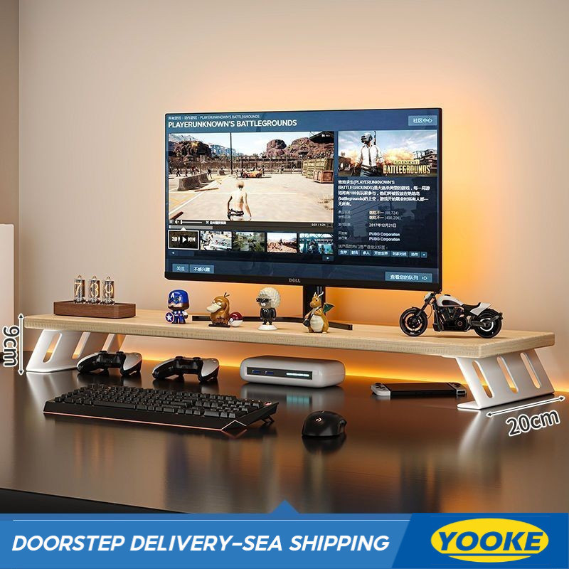 Monitor Stand Computer Monitor Rack Desktop Height Desk Perforated ...