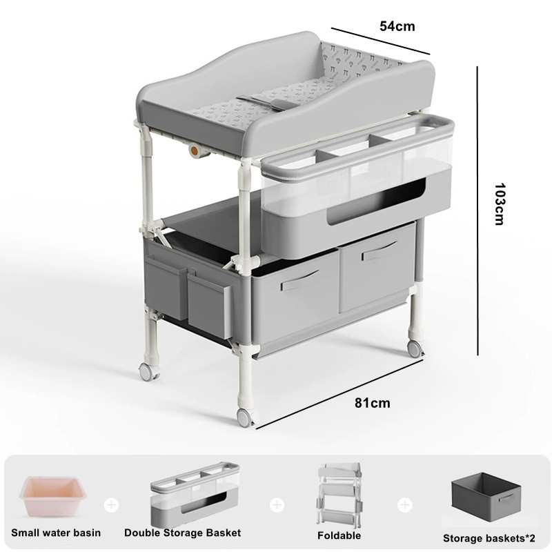 Portable Baby Changing Table,Diaper Stand Baby Care Stand Diaper Table ...