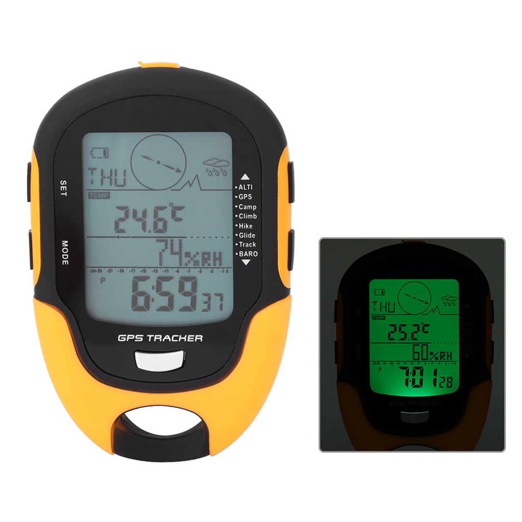SUNROAD FR510 GPS Navigation Receiver Handheld USB Rechargeable Digital ...