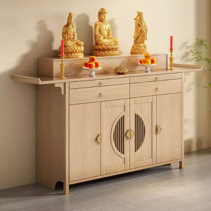 Altar Table Solid Wood Altar Home Altar Offering Incense Table New ...