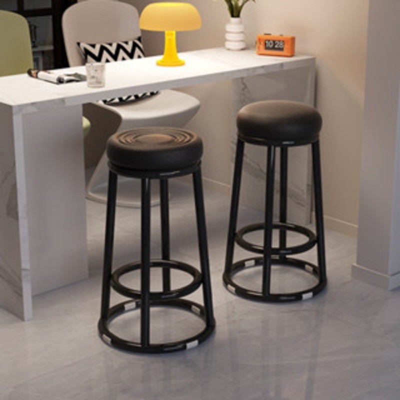 Home Stools Use Modern For Minimalist Round Stools High Chairs ...