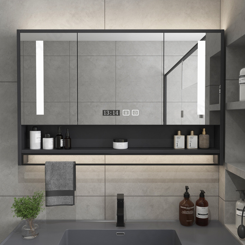 Home & Living Smart Bathroom Mirror Cabinet Wall Mounted With Backlight ...