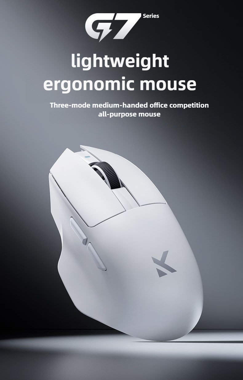 MCHOSE G7 Wireless Mouse 800mAh Lightweight 8K Polling Rate PAW3311 ...