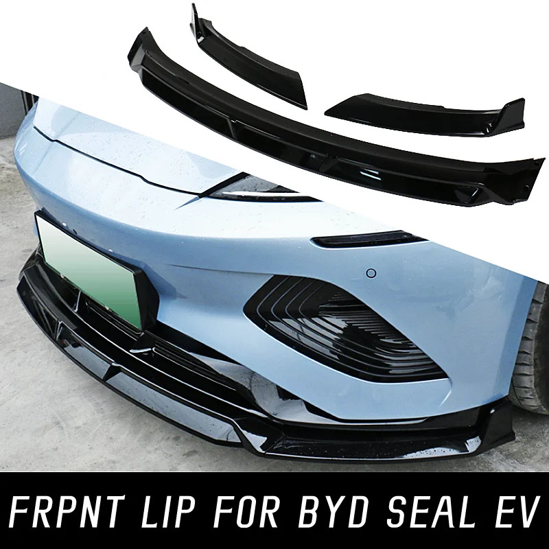 For 2022-2024 BYD Seal EV Bodykit Front Bumper Splitter Lip Chin ...